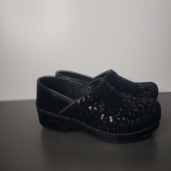 Dansko | Shoes | Dansko Professional Suede Leopard Print Clogs | Poshmark